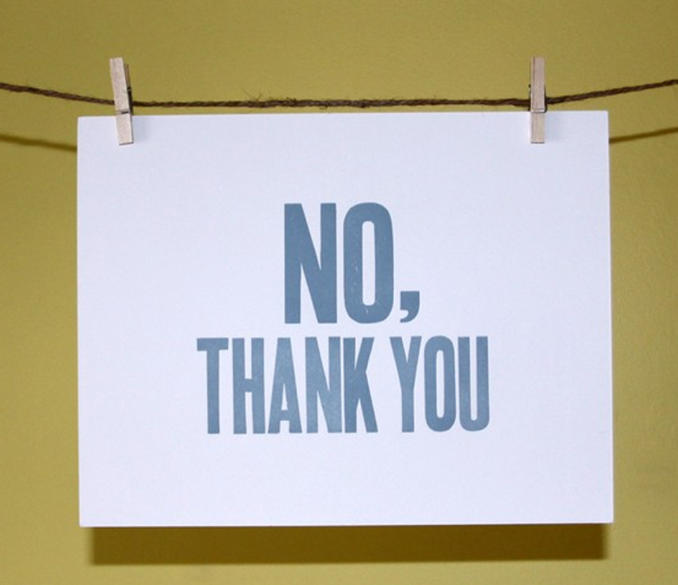 No thank you jpg Arik Hesseldahl News AllThingsD