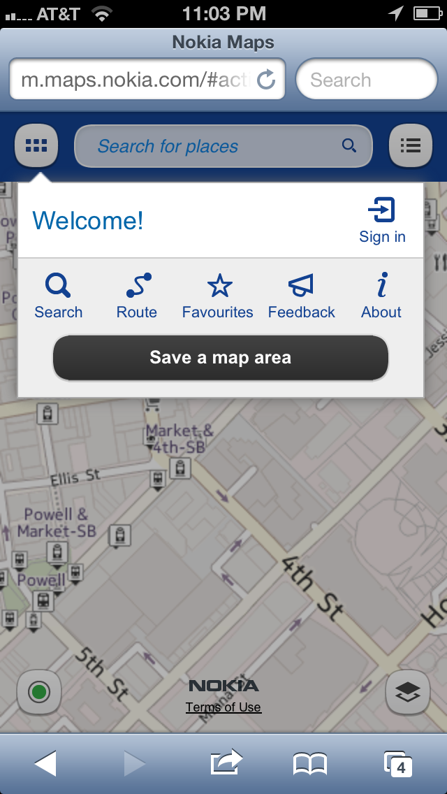 Nokia Directs Disgruntled iPhone Users To Its Mobile Map Web Site - Ina ...